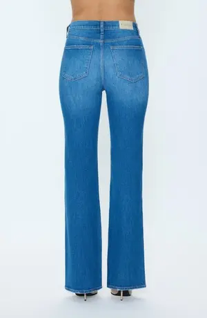 PISTOLA Evie High Waist Slim Bootcut Jeans - Eternity