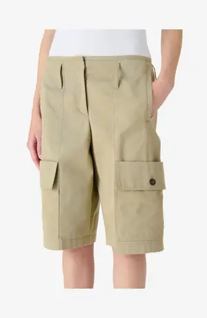 IRO PARIS Izyra Bermuda Cargo Shorts - Clay