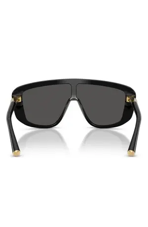 Dolce & Gabbana 128mm Rectangular Shield Sunglasses