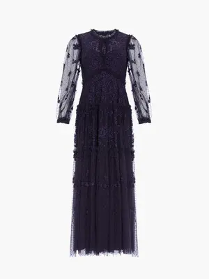 NEEDLE & THREAD Autumn Lace Ankle Gown