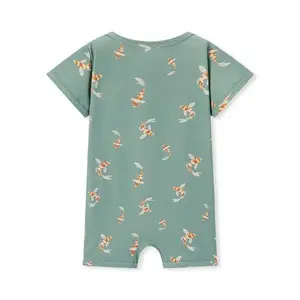 MILKBARN Cotton Stretch Shortall - Swimming Koi