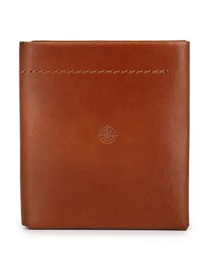 OLD TREND Celosia Genuine Leather Bi Fold Wallet Brown