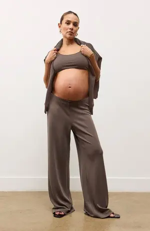 PORTIER Lucia Lounge Pant - Truffle