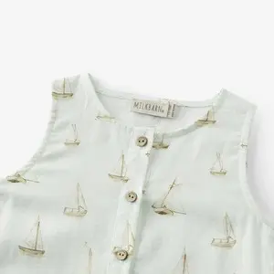 MILKBARN Tank Top Shortall - Sailboat Melody