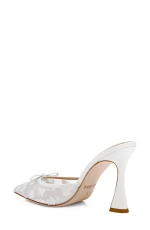 L'Agence Prasad Pointed Toe Mule - Ecru