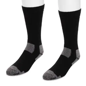RUFF N TUFF Work Wear Steel Toe Crew Socks 2-pair Pack