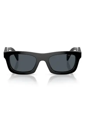 Prada 53mm Pillow Sunglasses - Black/dark Grey