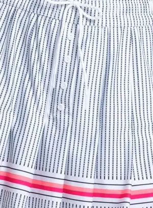 Lucky In Love High Waisted Striped Skirt