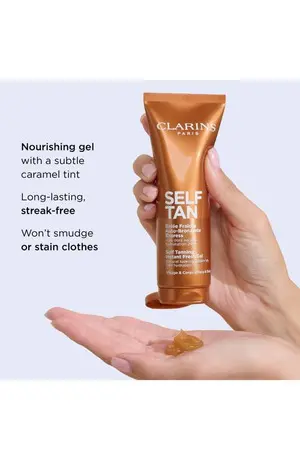 Clarins Self-tanning Gel Face & Body Tanner - No Color