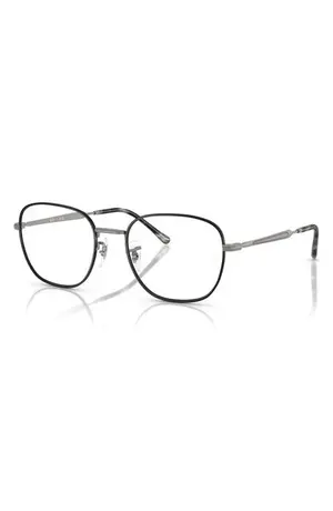 Ray-ban 53mm Square Eyeglasses - Gunmetal
