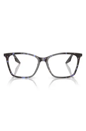 Ray-ban 54mm Cat Eye Optical Glasses - Blue Havana