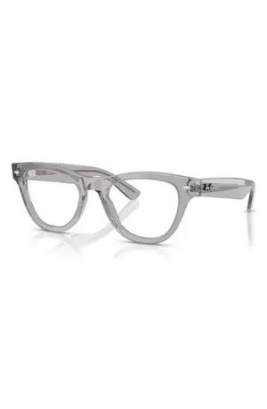 Ray-ban 50mm Square Optical Glasses - Grey
