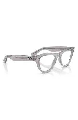 Ray-ban 50mm Square Optical Glasses - Grey