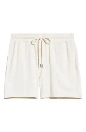 Daniel Buchler Stretch Cotton And Modal Blend Pajama Shorts