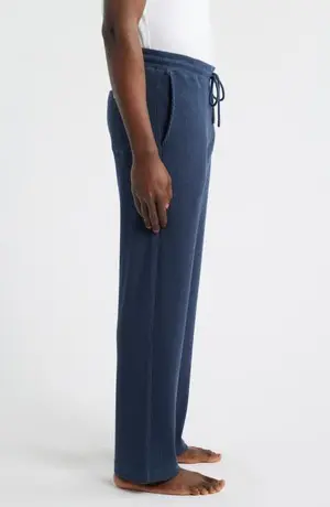 Daniel Buchler Ribbed Drawstring Pajama Pants