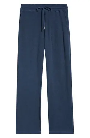 Daniel Buchler Ribbed Drawstring Pajama Pants