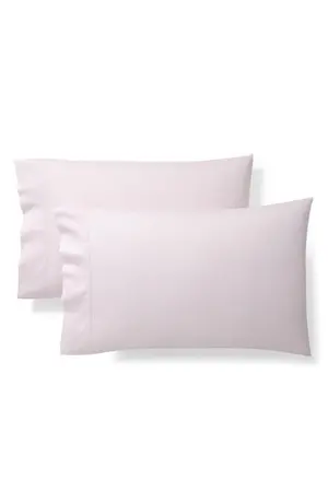 Ralph Lauren Spencer 475 Thread Count Sateen Set Of Two Pillowcases - True Orchid