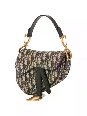 Dior Mini Saddle Handbag - Blue