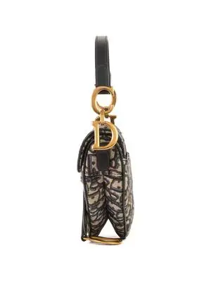 Dior Mini Saddle Handbag - Blue