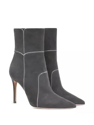 GIANVITO ROSSI Pointed-toe Panelled Boots