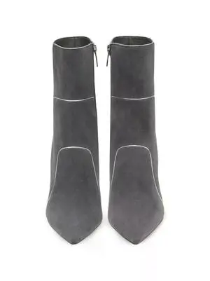 GIANVITO ROSSI Pointed-toe Panelled Boots