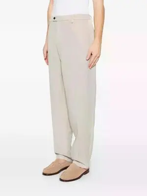 DONDUP Soft Straight Trousers - Neutrals