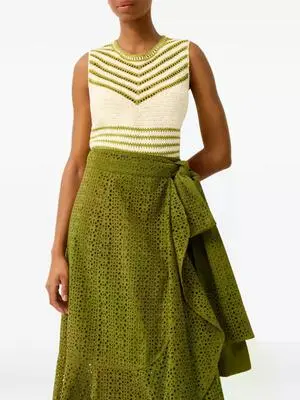 MARIE OLIVER Striped Tank