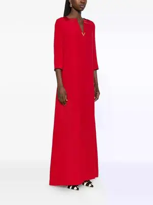 Valentino Garavani V-neck Maxi Dress