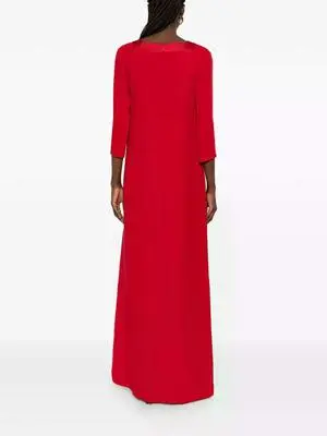 Valentino Garavani V-neck Maxi Dress