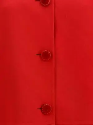 Valentino Garavani Solid Button Coat