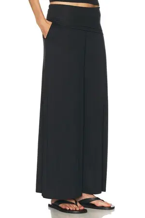 Lunya Soft Modal Rib Fold Over Pant