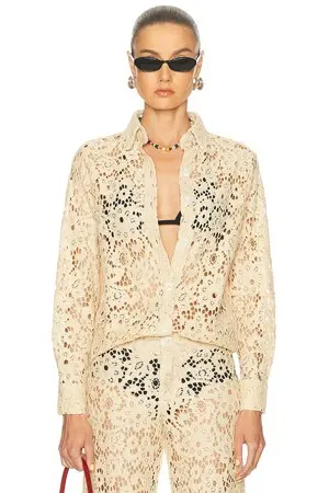 Éliou Gabriel Top - Crema Lace