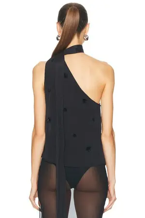 L'academie Brynn Embellished Top