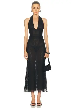Bond Eye Alessia Maxi Dress - Black