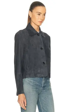 ARMA Emy Suede Jacket - Royal