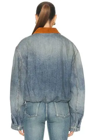 Acne Studios Okra Jacket - Mid Blue