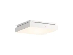 KOHLER Atmo 13-7/8" X 13-7/8" Smart Bathroom Exhaust Fan With Light - One-color