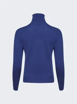 Saint Laurent Turtleneck Sweater - Blue
