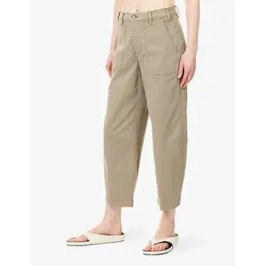 FRAME The Ranger Utility Stretch-cotton Trousers - Thyme