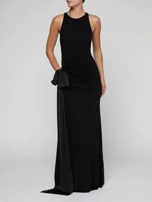 L'Agence Frost Shirred Gown