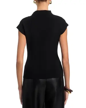 Elie Tahari Katy Sweater Top - Noir