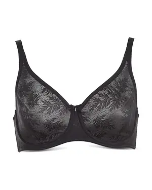 DOMINIQUE INTIMATES Lila Lace Minimizer Bra - Black