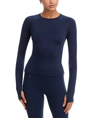 On Studio Long Sleeve Tee - Navy