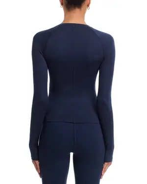 On Studio Long Sleeve Tee - Navy