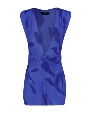 VIX PAULA HERMANNY Cindy Short Cover Up Dress - Multi