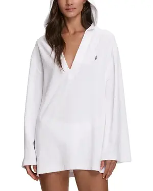 Polo Ralph Lauren Hooded Tunic Swim Cover-up