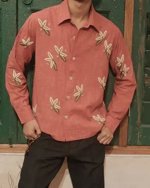 KARTIK RESEARCH Cotton Box Shirt