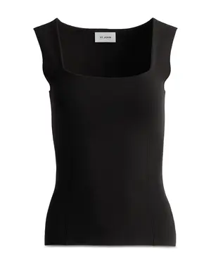 St. John Square Neck Top