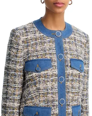 Veronica Beard Ainslie Jacket - Navy Multi