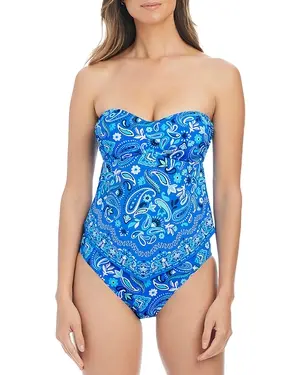 Bleu Rod Beattie Flyaway Tankini Top - Bleu Depth